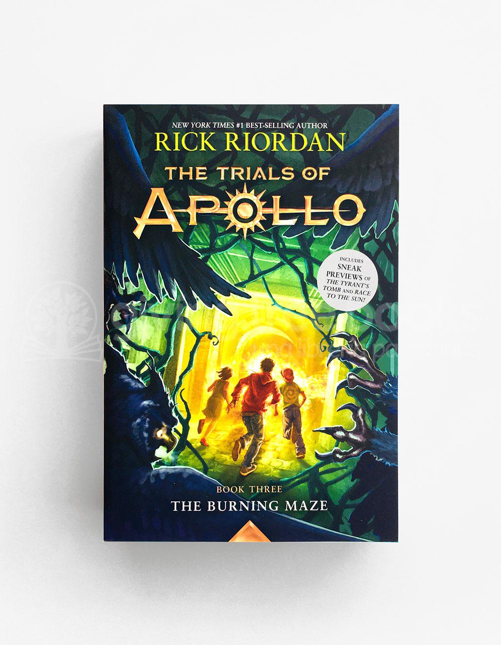 TRIALS OF APOLLO 3: BURNING MAZE - Kita Penas Books & Bistro